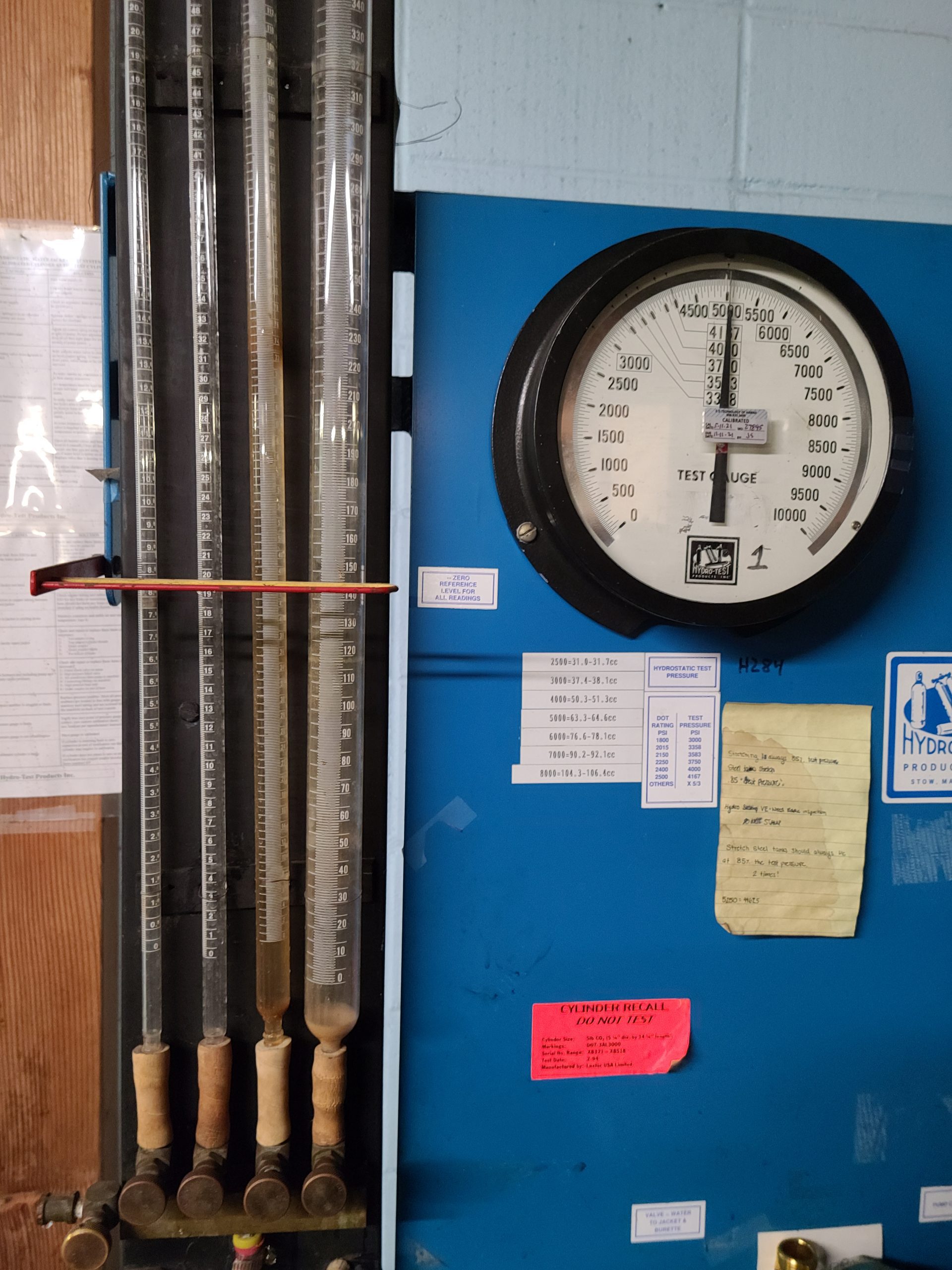 HYDROSTATIC TESTING • Dive Shop • Hawaiian Diving Adventures